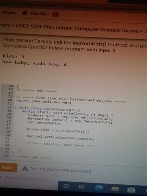 answered home challenge activity 7 3 3 basic class defini