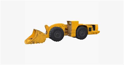 Flameproof Underground Mining Loader 3d Incl Construction And Equipment