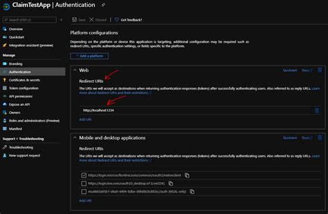 Asp Net Core How To Change Redirect Uri For Azure AD Stack Overflow
