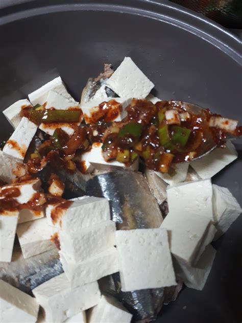 초스피드~두부통조림꽁치조림