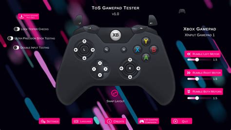 Tos Gamepad Tester V10 Tos Gamepad Tester By Takeover Studios