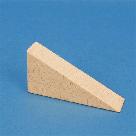 Wooden Triangle Blocks 12 X 6 X 3 Cm Rectangular Fröbel Wooden Blocks
