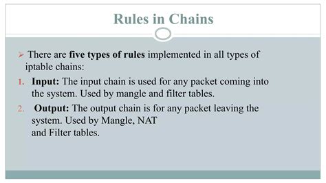 Iptables The Linux Firewall Pptx