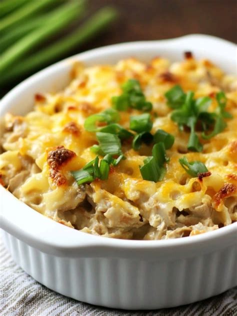 Simple Tuna Noodle Casserole From Scratch