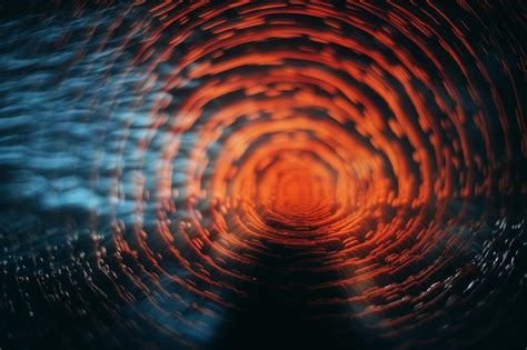 Abstract Patterns Inspired By Neuroaesthetics Forming A Symphony Around A Person In A Meditative