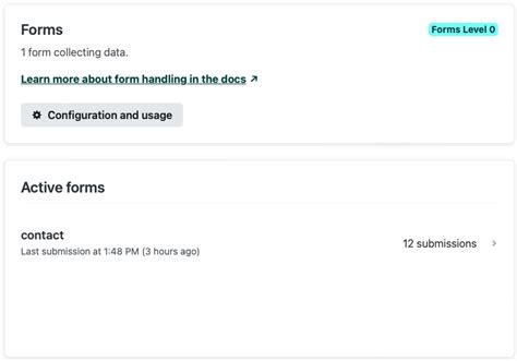 Forms Are Not Showing Up In The Ui Support Netlify Support Forums