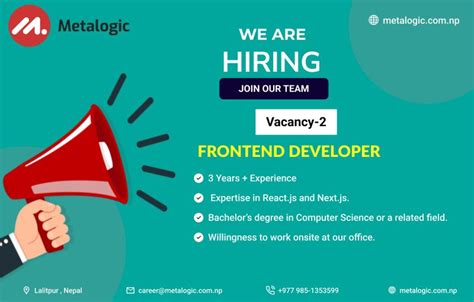 Metalogic Software Pvt Ltd On Linkedin Job Description Metalogic Is