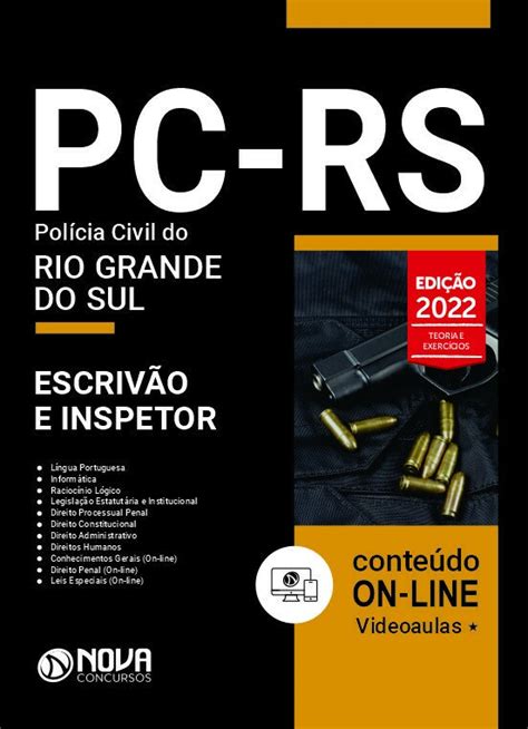 Apostila Pc Rs Em Pdf 2023 Escrivão E Inspetor