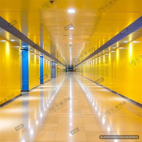 Ai创作图黄色地铁站 走廊光亮 灯光走廊 辉煌走廊 行车走廊 车站地下走廊 灯下走廊 明亮通道 车站地下过道 金色走廊 通光走廊 工业黄走道 地铁站走廊 灯带走廊 车站地下通道nipic