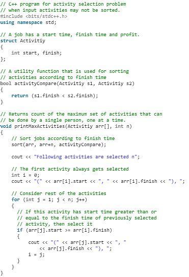 Activity Selection Problem Algorithms Computer Science Engineering Cse Pdf Download