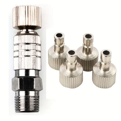 모델 스프레이 펜 퀵 플러그 및 언플러그 커넥터 공기 펌프 및 공기 파이프 커넥터 압력 조절 없음 빠른 연결 Temu Republic Of Korea