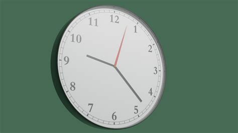 How To Create A Clock In Blender At Sara Gardner Blog