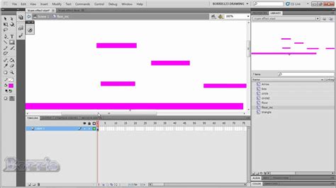 flash cs4 cs5 platform game tutorial vcam effect youtube