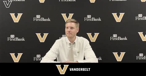 Anders Nelson Oklahoma Post Match Press Conference Vanderbilt University Athletics Official