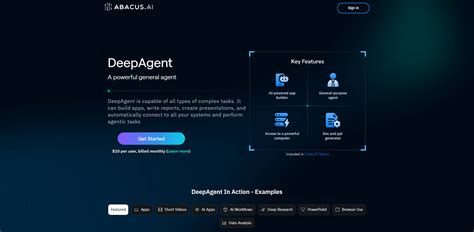 Deepagent Ai Agent That Automates Work And Builds Custom Apps Aitoolnet