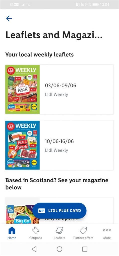 Download The Lidl Plus App For Great Bonuses Access To Offers