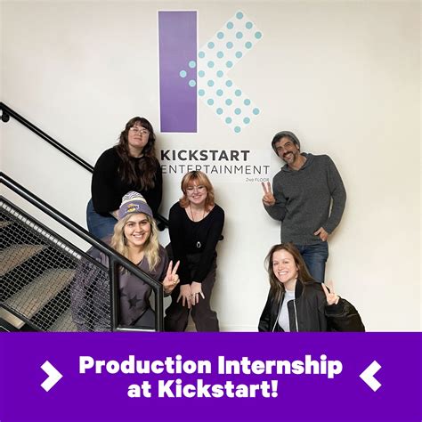 Kickstart Production Internship Program — Kickstart Entertainment