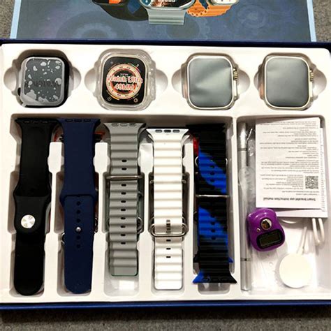 ساعت هوشمند TK19 pro max [سه عدد ساعت و 13 دستبند] – جوان مارکت