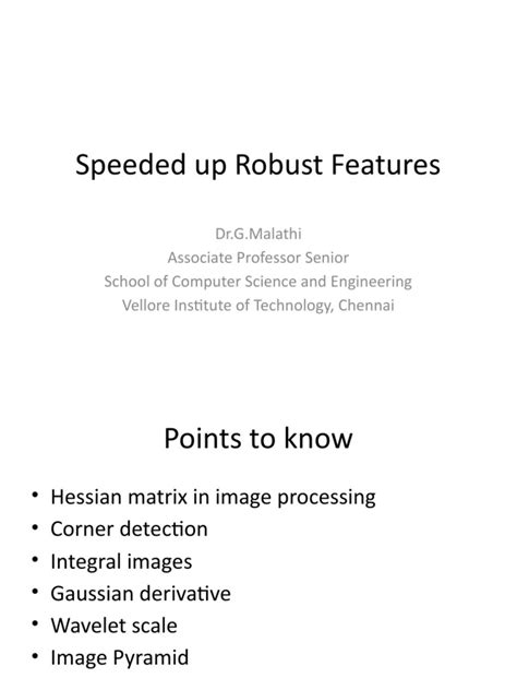 speeded up robust features pdf