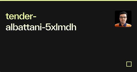 Tender Albattani 5xlmdh Codesandbox Tender Albattani 5xlmdh Codesandbox