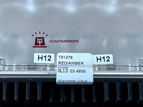 Code 3 Defender Lightbar Tricore Duo Led Amber Red Light Module