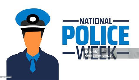 전국 경찰 주간 배경 배너 또는 포스터 디자인 템플릿입니다 매년 5 월에 관찰됩니다 휴일 개념 모든 템플릿 카드 포스터 플래카드 템플릿에 사용할 수 있습니다 5월에 대한