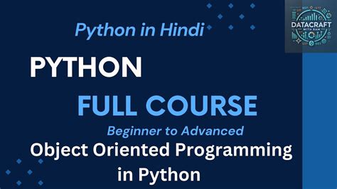 Python Object Oriented Programming Explained In Hindi Easy Tutorial