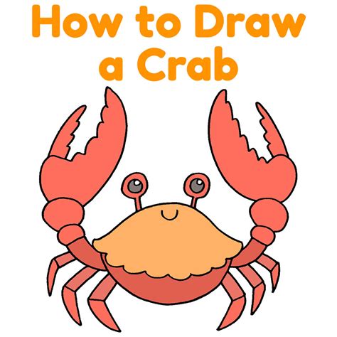 How To Draw A Crab