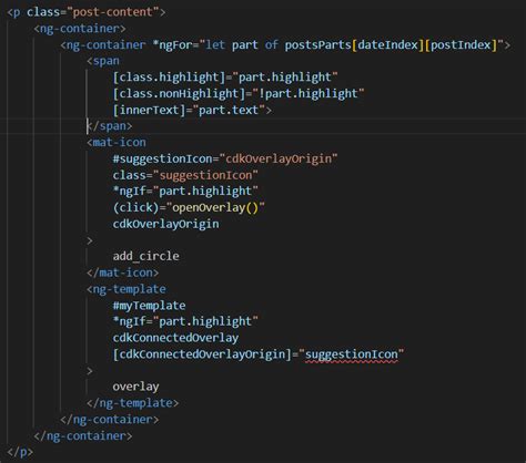 Angular Template Referencing Not Happening When Origin Has A N Stack Overflow