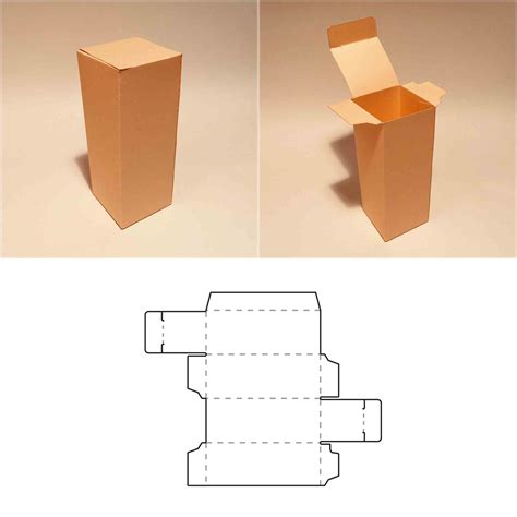Box With Handle Template Square Box Cube Box Favor Box G Inspire Uplift