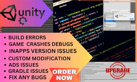 Fix Unity Bugs Errors Issues And Add New Features By Gamefizzystudio