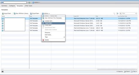 Modify Content Library Template Settings Without Exporting And Importing