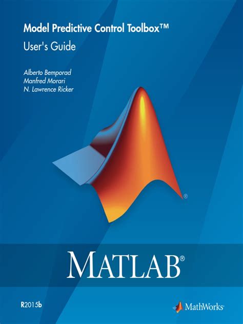 model predictive control toolbox user s guide pdf control theory mathematical optimization