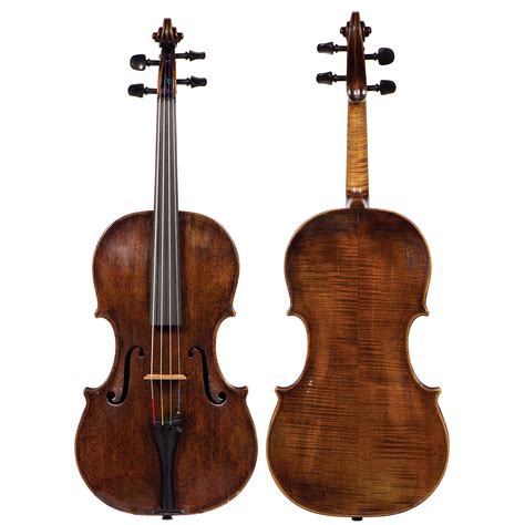 Viola Strings Labeled