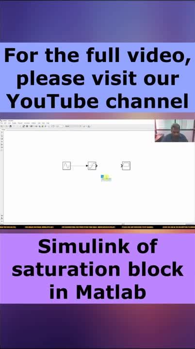 Simulink Saturationblock Modeling Simulation Controlsystems Premkumar K
