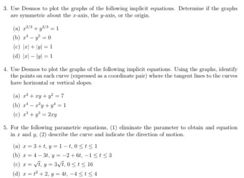 Solved Use Desmos To Plot The Graph Of The Implicit Chegg
