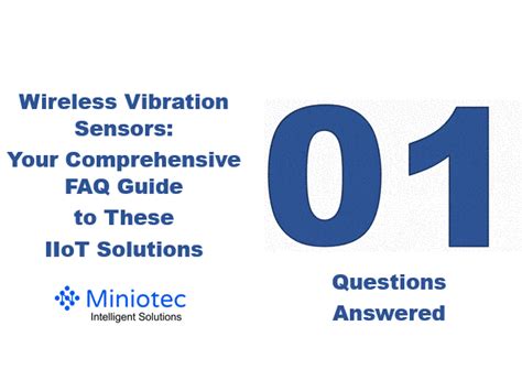 Wireless Vibration Sensors Your Comprehensive Frequently Asked Questions Guide To These IIoT