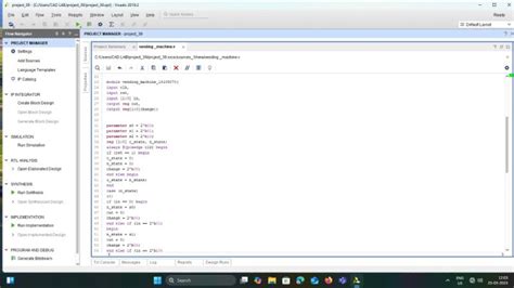 Verilog Vivado Digitaldesign Fsm Fpga Hdl Embeddedsystems Astitva Johri