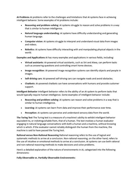 Ai And Ml Notes Pdf Machine Learning Artificial Neural Network