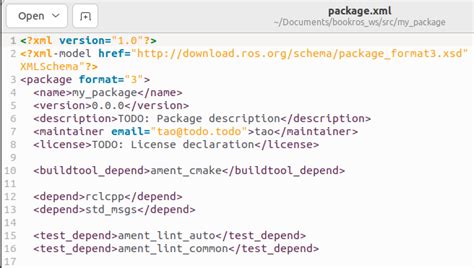 ros2——开发第一个节点 ros2 package xml rclcpp csdn博客