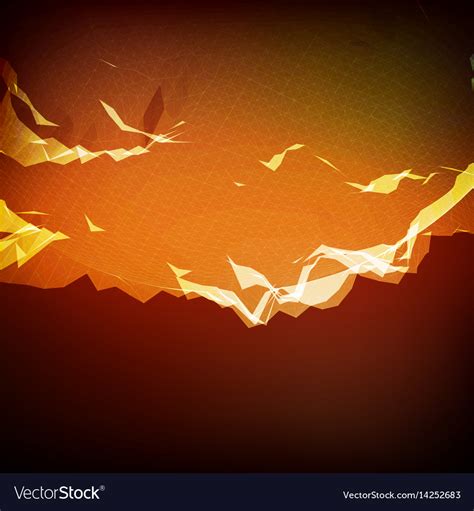 Abstract Polygonal Cyber Sphere Royalty Free Vector Image