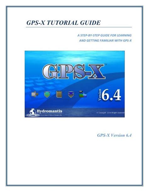 GPS X Tutorial Guide