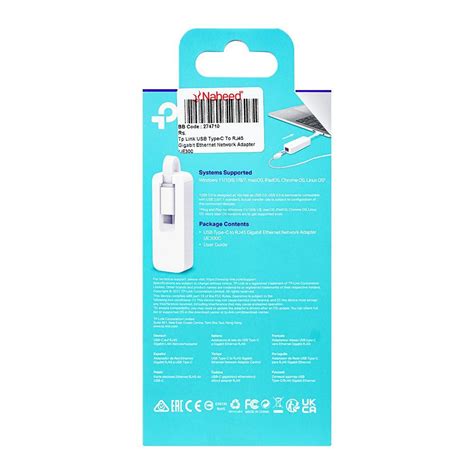 Purchase TP LINK USB Type C To RJ45 Gigabit Ethernet Network Adapter UE300 Online At Best Price