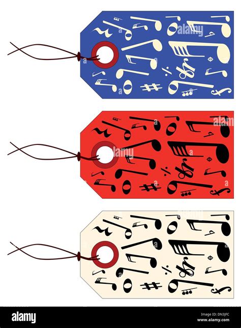 Music Notation Tags Stock Vector Image And Art Alamy
