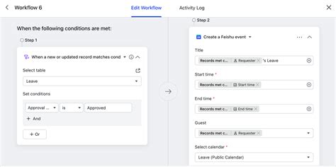 create events tasks and groups with automated workflows