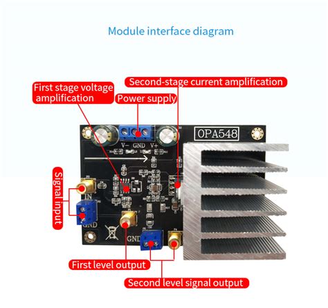 OPA Operational Amplifier Current Amplifier A Continuous Current Wide Output Voltage Swing