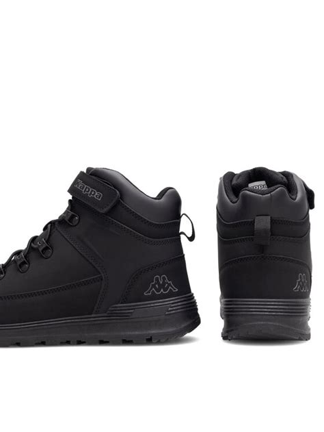 Kappa Schnürschuhe Logo Astos 371b8cw A0h Schwarz Modivoat
