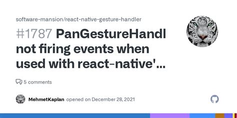 Pangesturehandler Not Firing Events When Used With React Natives