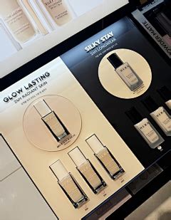化妆品展示架陈列架 花瓣网 陪你做生活的设计师 epacific Creatives 헤라 뉴 글로우 래스팅 파운데이션