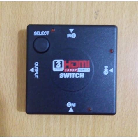Jual HDMI SWITCH 3 PORT MODEL KOTAK 3 INPUT 1 OUTPUT HDMI SWITCHER Shopee Indonesia